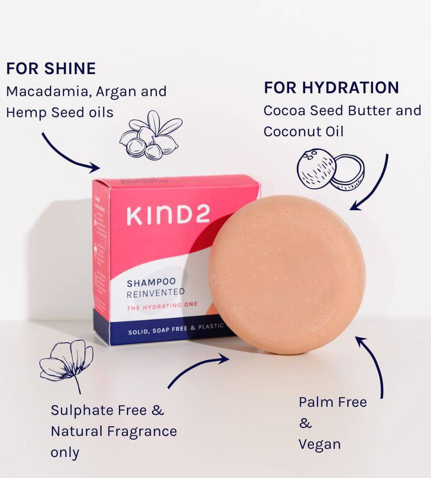 KIND2 Solid Shampoo & Conditioner Bars - 10% off First Order